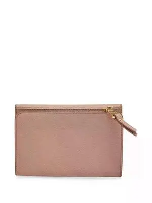 Miu Miu Logo-plaque Trifold Wallet