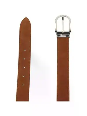 FERRAGAMO Buckle Leather Belt