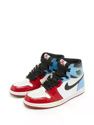 JORDAN Retro Fearless Unc Chicago High Top Sneakers - White