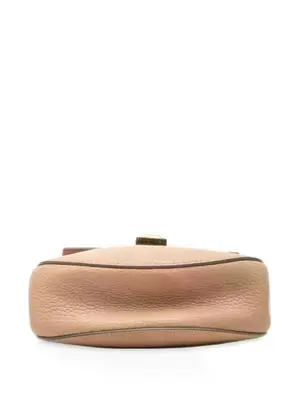 Chloé Mini Leather Drew Crossbody Bag - Pink