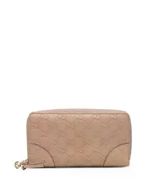 Gucci 2000-2015 Guccissima Bree Zip Around Wallet Long Wallets