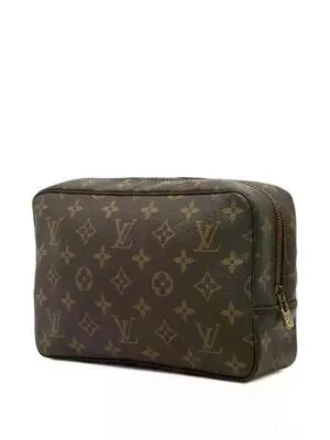 LOUIS VUITTON 1987 Monogram Troussse Toilette 23 Clutch Bag