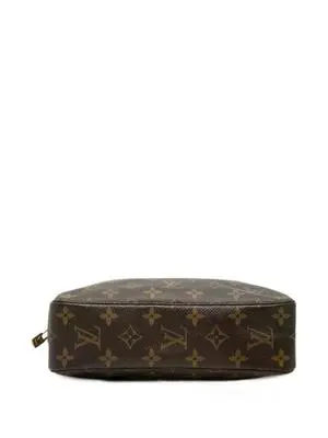 LOUIS VUITTON 1987 Monogram Troussse Toilette 23 Clutch Bag