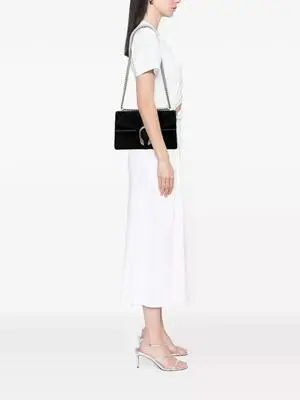 Gucci Medium Gg Velvet Dionysus Shoulder Bag