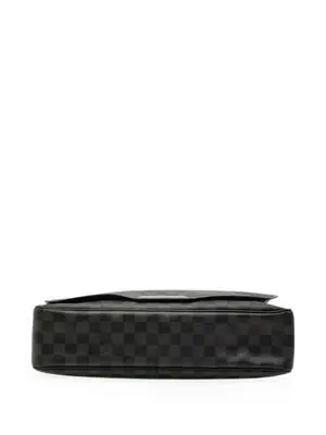 LOUIS VUITTON 2009 Damier Graphite Daniel Gm Crossbody Bag