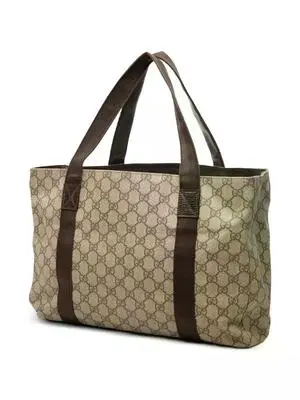 Gucci Gg Supreme Tote Bag - Neutrals