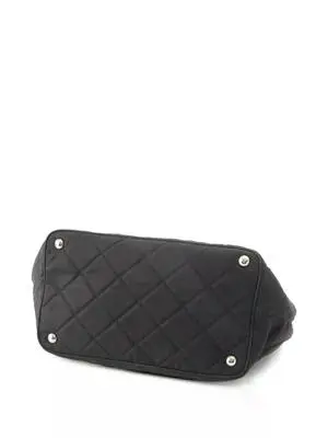 Prada Quilted Nylon Convertible Tote Satchel