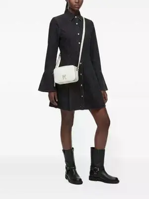 Karl Lagerfeld K Logo Camera Bag - White