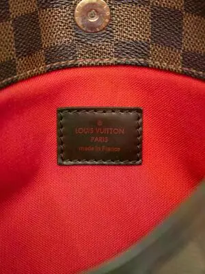LOUIS VUITTON 2008 Damier Ebene Bloomsbury Pm Crossbody Bag - Brown
