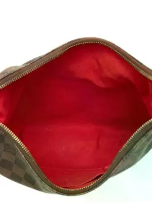 LOUIS VUITTON Damier Ebene Bloomsbury Pm Crossbody Bag