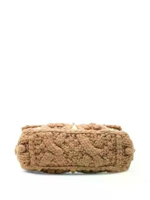 Valentino Garavani 2018-2026 Medium Knit Roman Stud Satchel