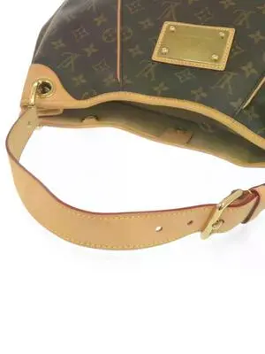 LOUIS VUITTON 2008 Monogram Galliera Pm Shoulder Bag - Brown