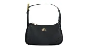 Gucci Aphrodite Gg Mini Shoulder Bag - Black