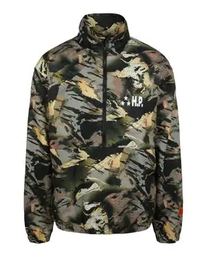 Heron Preston Camouflage Tape Windbreaker