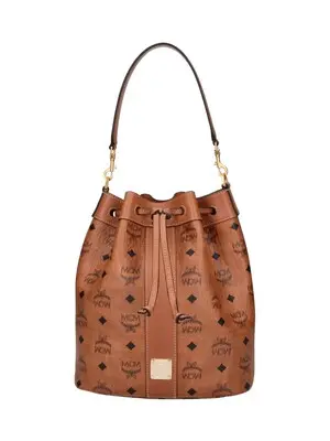 Mcm Dessau" Bucket Bag - Brown