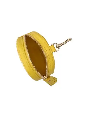 ANYA HINDMARCH Keychain Pouch "wink - Yellow