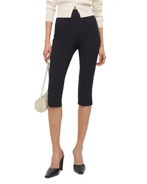 REFORMATION Jill Cropped Knit Pants