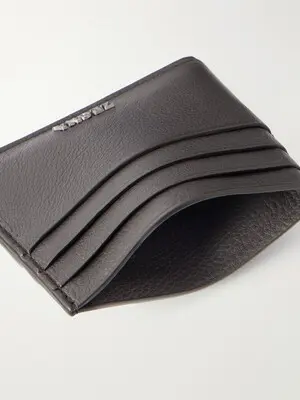 Zegna Secondskin Simple Logo-embellished Leather Billfold Wallet