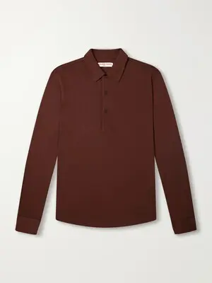 Orlebar Brown Sebastian Wool-jersey Polo Shirt