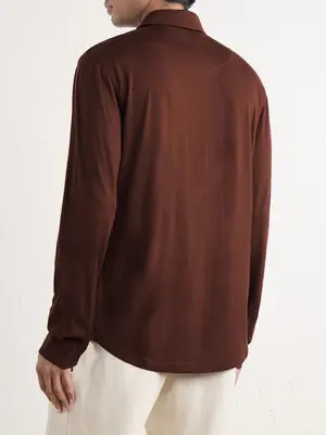 Orlebar Brown Sebastian Wool-jersey Polo Shirt