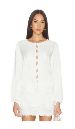 LOVERS AND FRIENDS Brundy Top