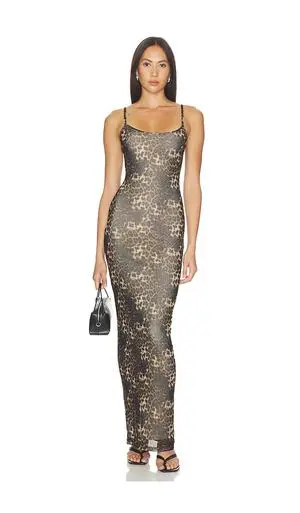 Superdown Jobelle Maxi Dress In Print