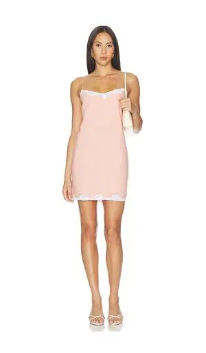Posse Tabitha Mini Dress In Pink - Blossom