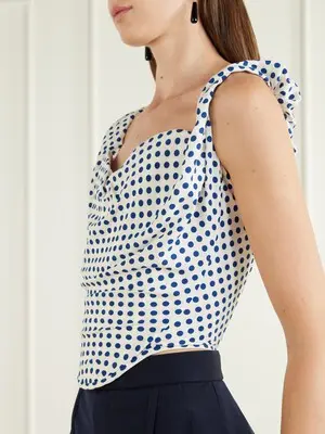 VIVIENNE WESTWOOD Polka Dot Corset Top - Multi