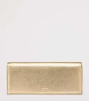 MALONE SOULIERS Metallic Leather Vivien Clutch Bag