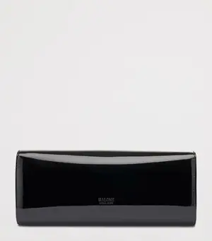 MALONE SOULIERS Patent Leather Vivien Chain Wallet