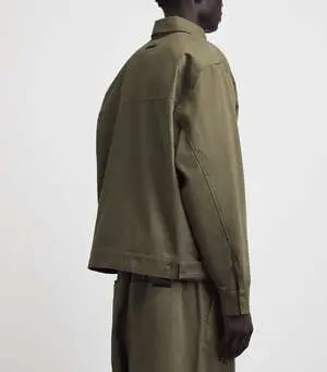 Fear Of God Cotton Twill Work Jacket - Green