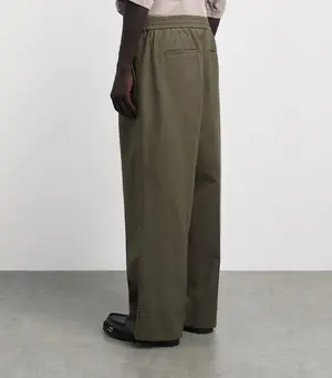 Fear Of God Cotton Pleated Drawstring Trousers