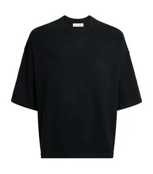 Fear Of God Soft Knit T-shirt - Black
