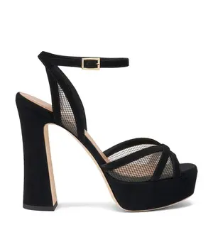 MALONE SOULIERS Mesh Sylvie Platform Sandals