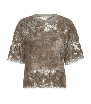 Brunello Cucinelli Floral T-shirts For Women