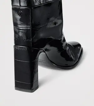 JIMMY CHOO Caly 85 Leather Over-the-knee Boots