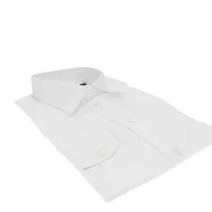 Emporio Armani Micro-textured Cotton Shirt