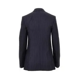 Givenchy Pin-striped Wool Double-breasted Blazer