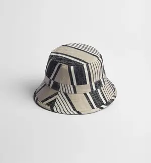 Dior Dioriviera Oblique Sun Stripes Bucket Hat