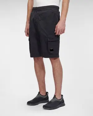 C.P. COMPANY Elasticated-detail Cargo Shorts