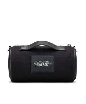 Marc Jacobs Jacquard Zipped Duffle Bag - Black