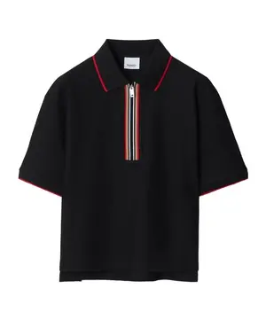 Burberry Collared Short-sleeved Polo Shirt