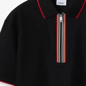 Burberry Collared Short-sleeved Polo Shirt