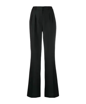 Loulou De Saison Sbiro Pleated Straight-leg Pants