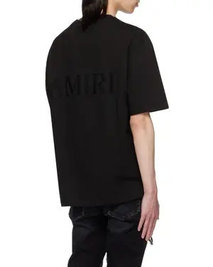 Amiri Logo Embroidered Oversized T-shirt