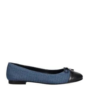 Tory Burch Cap-toe Quilted Ballet Flats