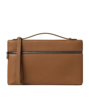 Loro Piana Pouch - Hickory/agate