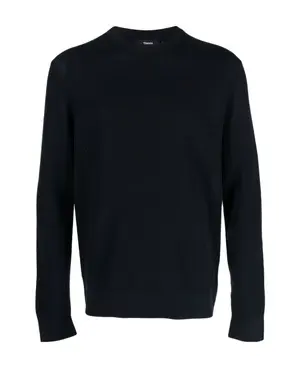 Theory Long Sleeve Crewneck Sweater