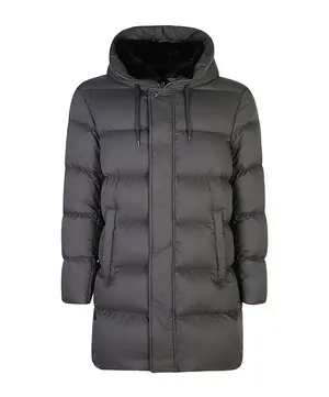 Herno High-neck Hooded Drawstring Puffer Coat