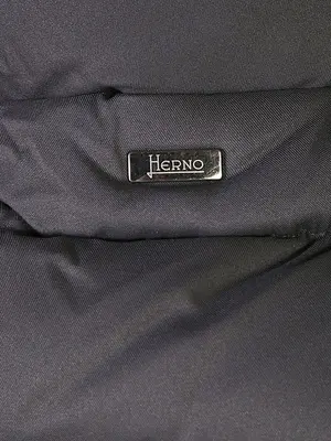 Herno High-neck Hooded Drawstring Puffer Coat